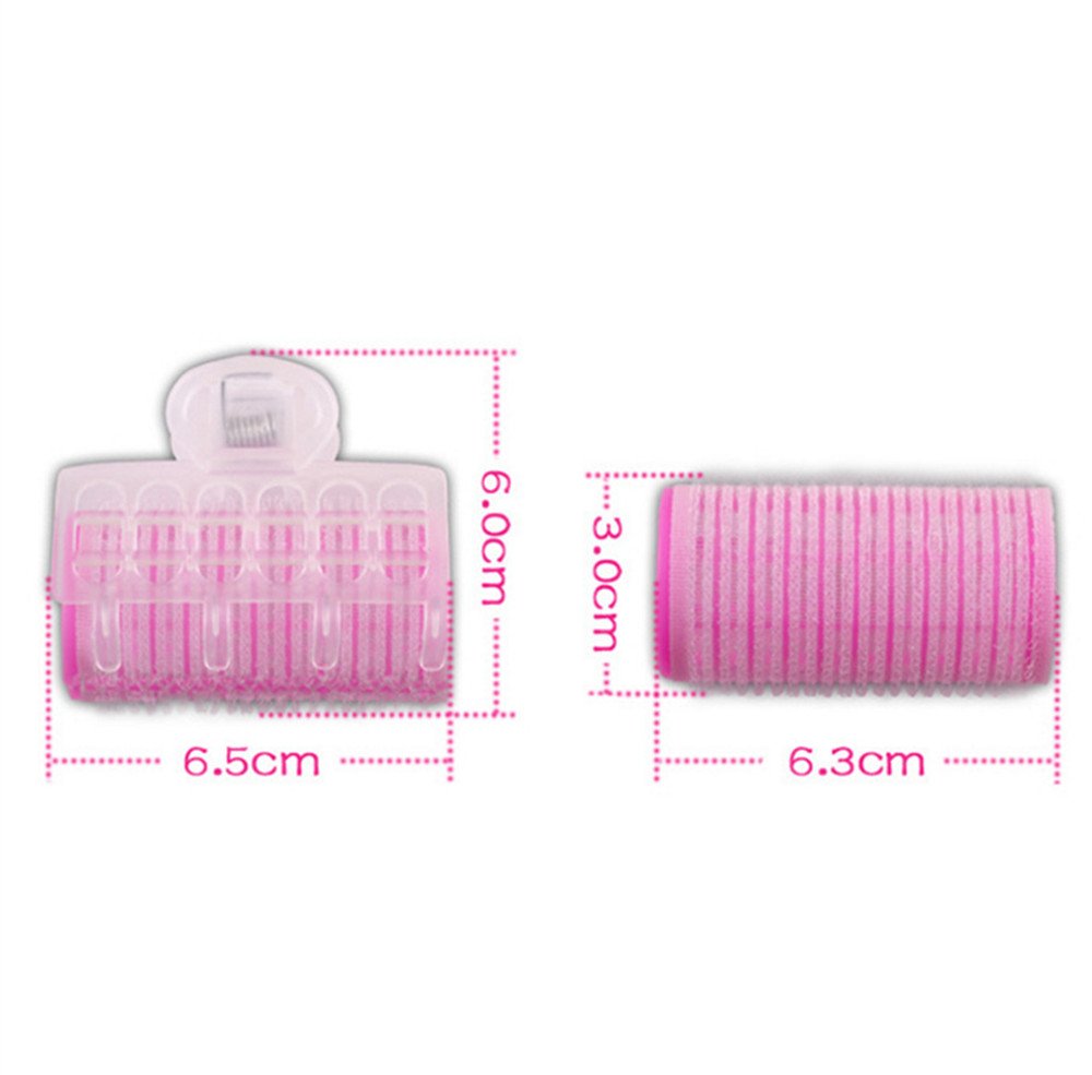 3Pcs/Set Hairdress Magic Bendy Hair Rollers Curlers Spiral Curls DIY Air Bang Curlers Women Styling Tools (Big Size)