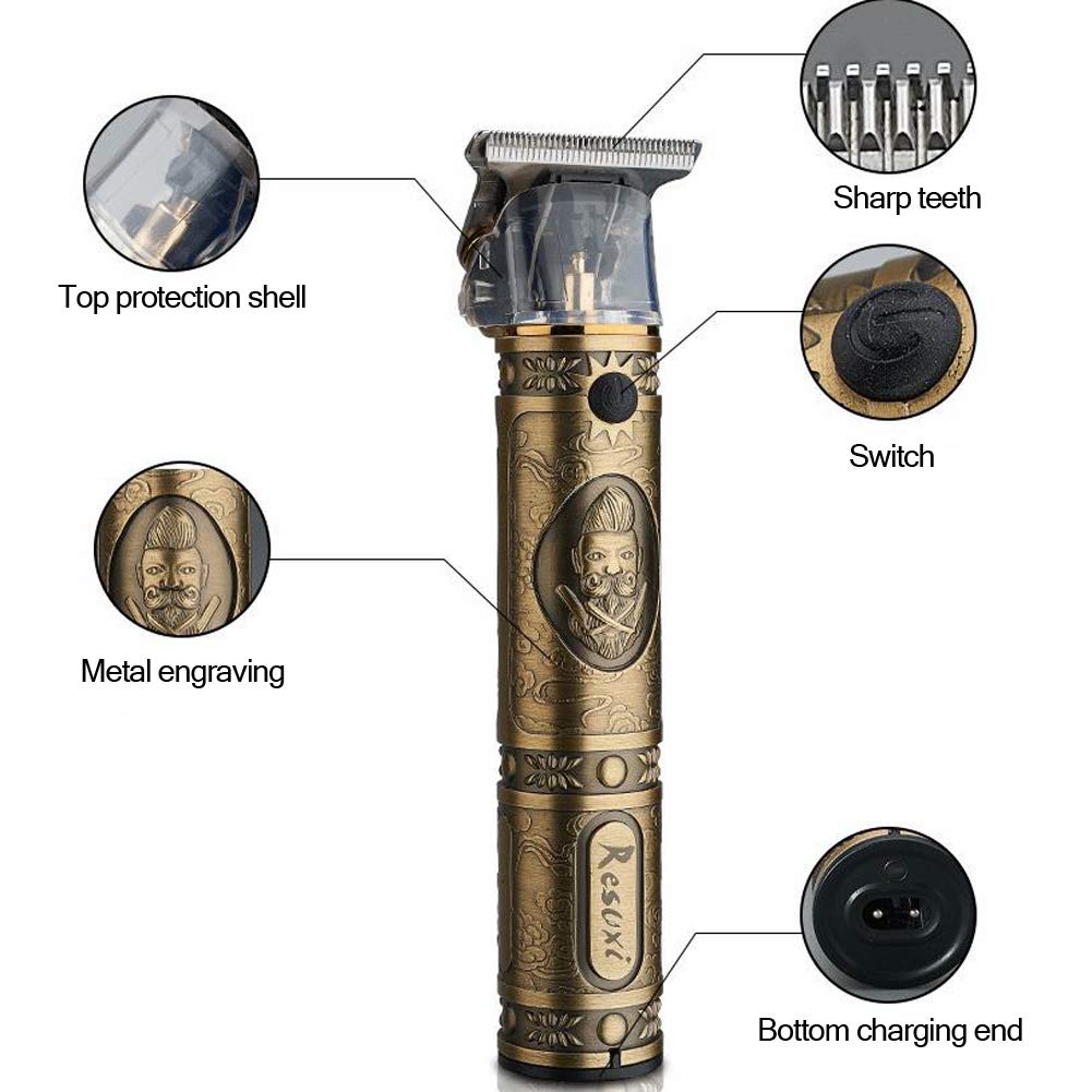 Mens Cordless Hair Carving Trimmer Clippers Tools for Men