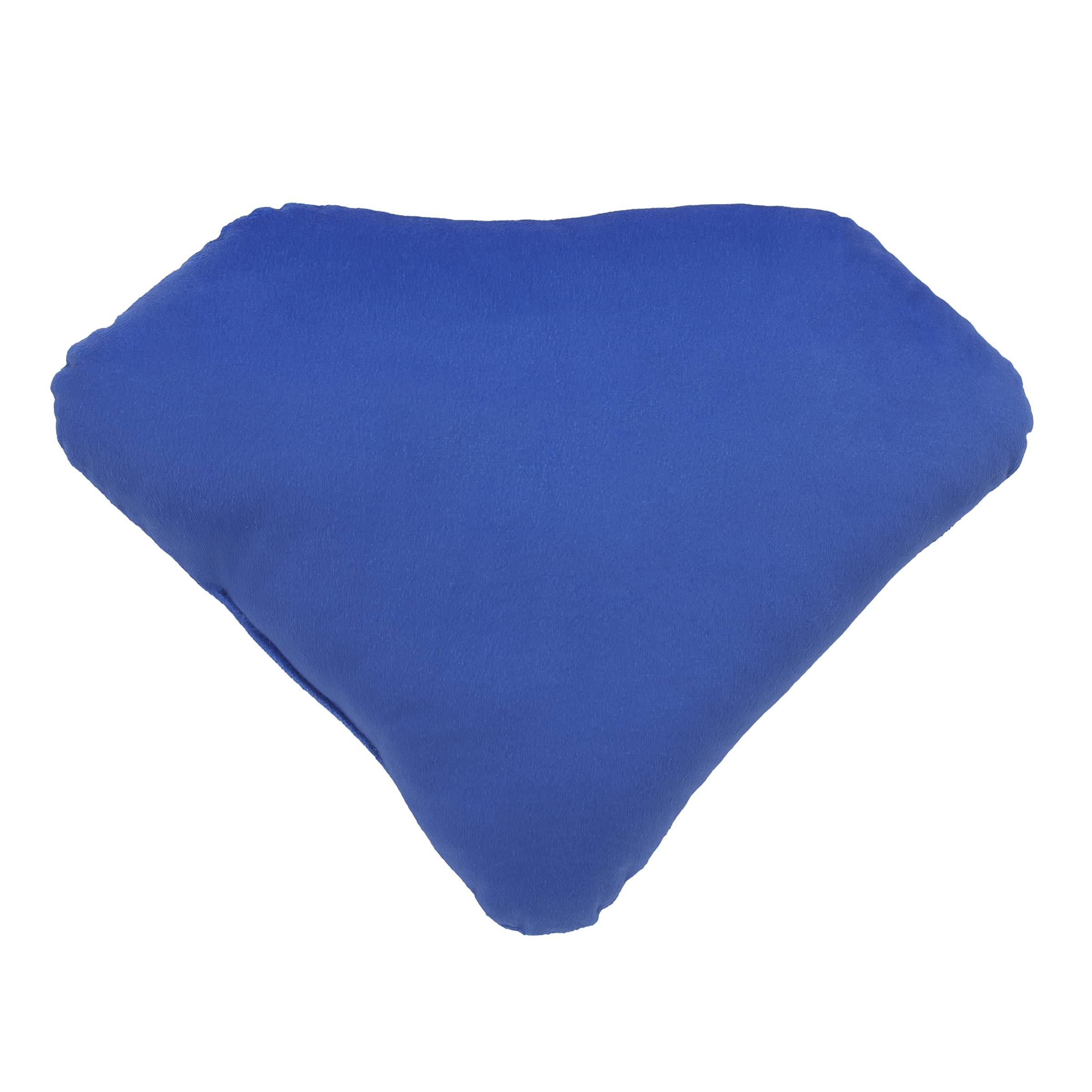 Warner Brothers Superman Blue, Red, and Yellow Icon Plush Decorative Toddler Pillow