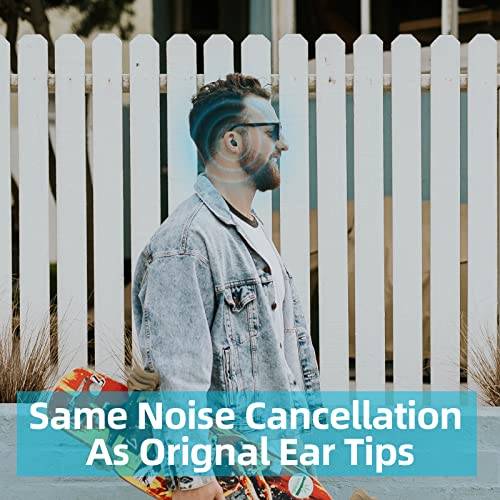 3 Pairs Memory Foam Ear Tips for Samsung Galaxy Buds 2 Pro, Super Comfort & Anti-Slip Replacement Ear Tips, No Silicone Eartips Pain, with Storage Box and Fit in The Charging Case, Black | S M L