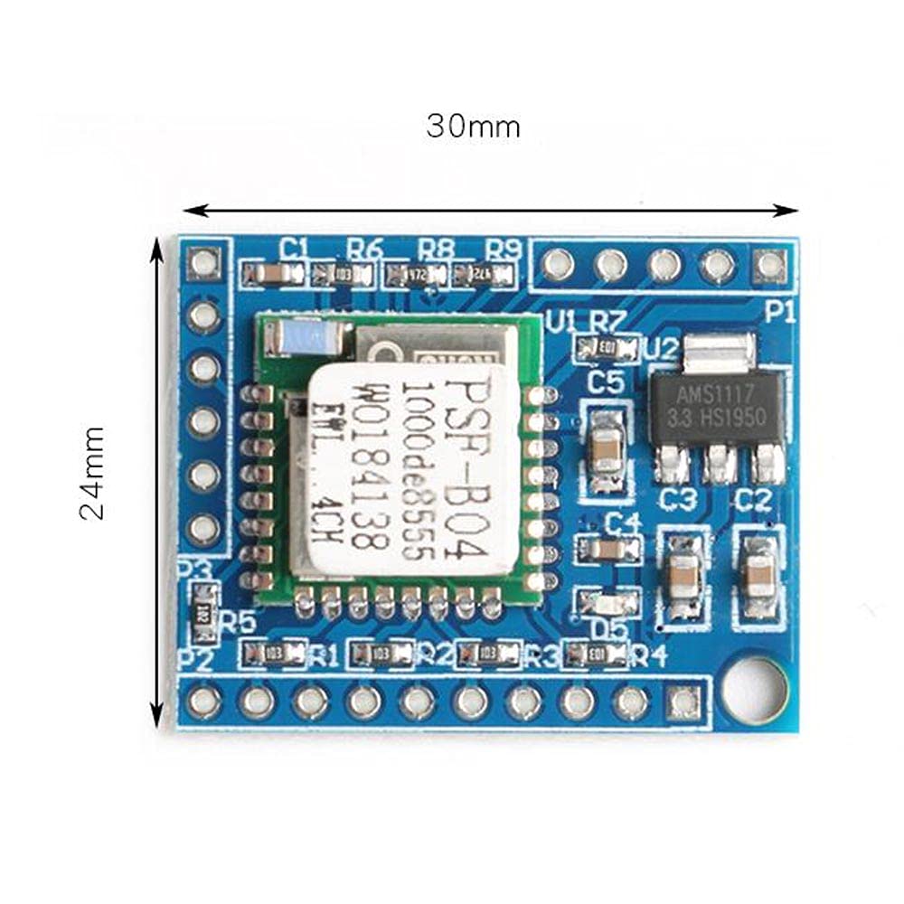 Rakstore PSF-B04 Remote Control Board Module 4 Channel Way Switch Module Microcontroller Development Board DIY for Phone