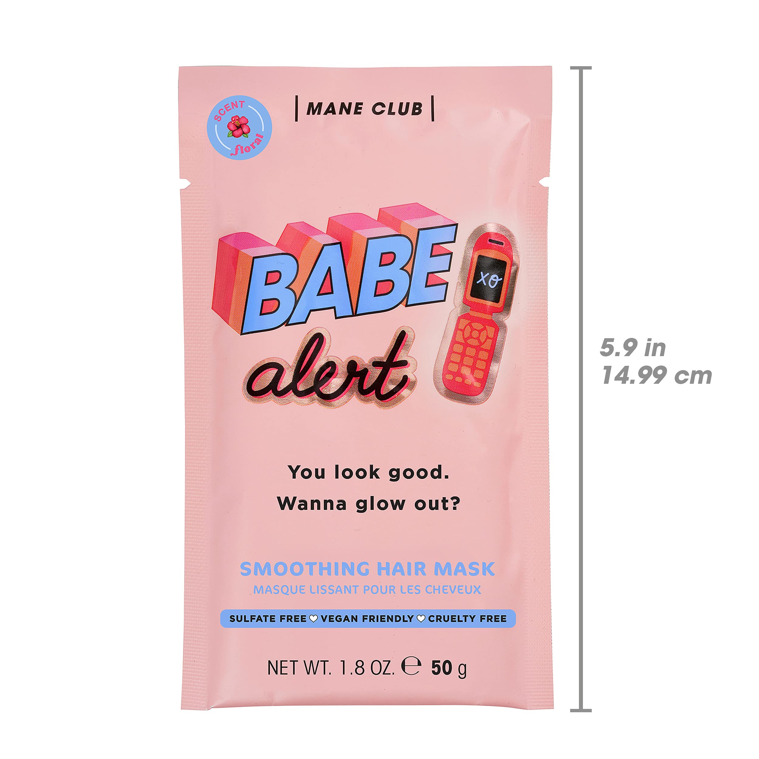 MANE CLUB Babe Alert Deep Conditioner, cruelty free, vegan, no sulfates or parabens β Pack of 6
