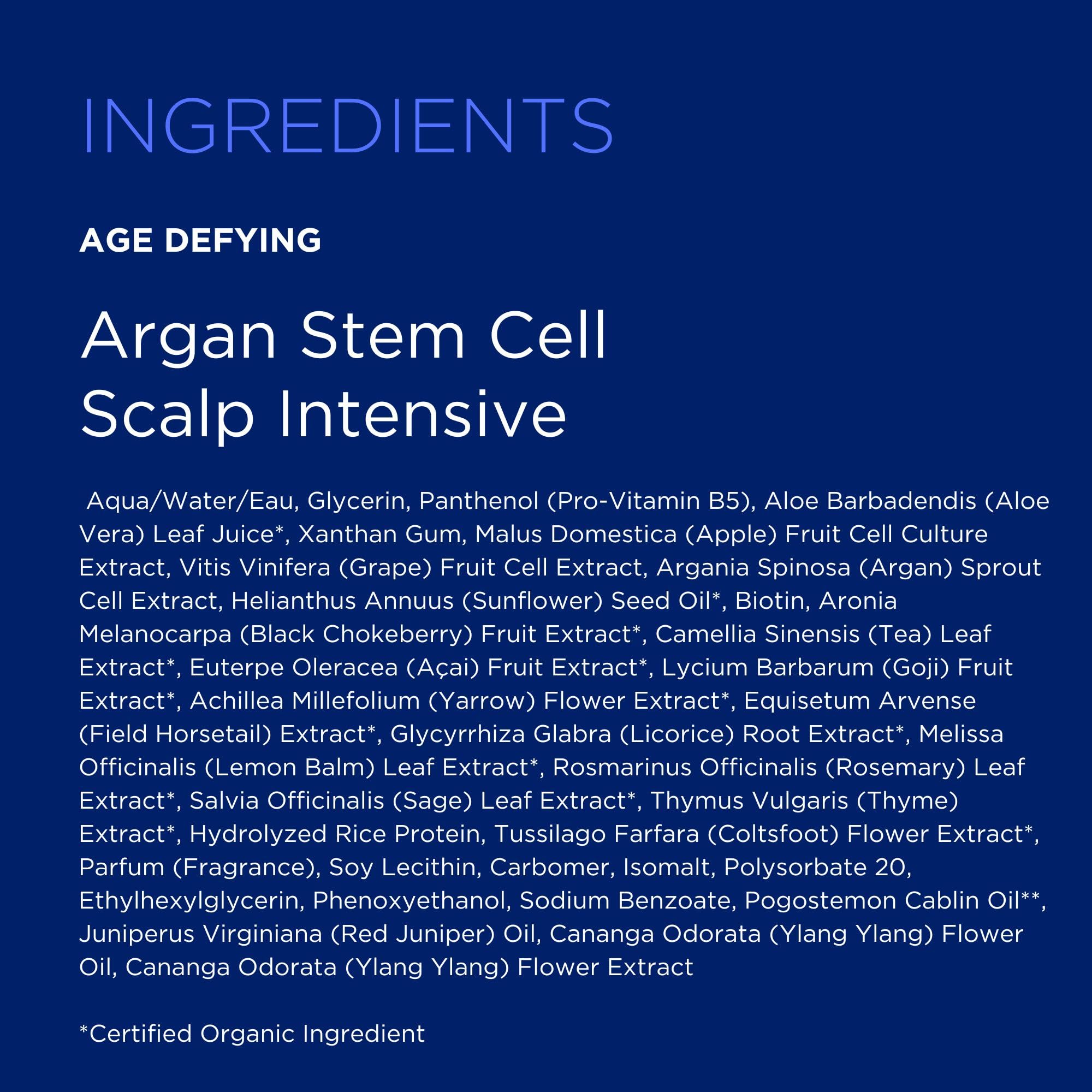 Andalou Naturals Argan Stem Cell Age Defying Scalp Intensive,White 2.1 Ounce