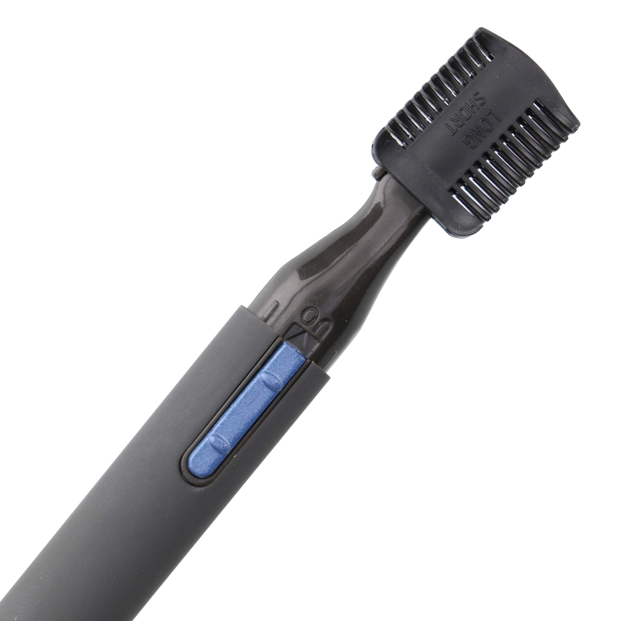 Barbasol Battery Powered Electric Dual Blade Fine Detail Trimmer with Stainless Steel Blades