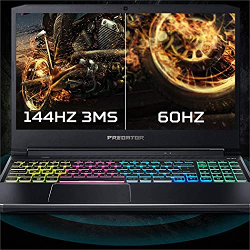Acer Predator Helios 500 PH517-51-72NU Gaming Laptop, Intel Core i7-8750H, GeForce GTX 1070 Overclockable Graphics, 17.3" Full HD 144Hz G-Sync Display, 16GB DDR4, 256GB PCIe NVMe SSD, 1TB HDD