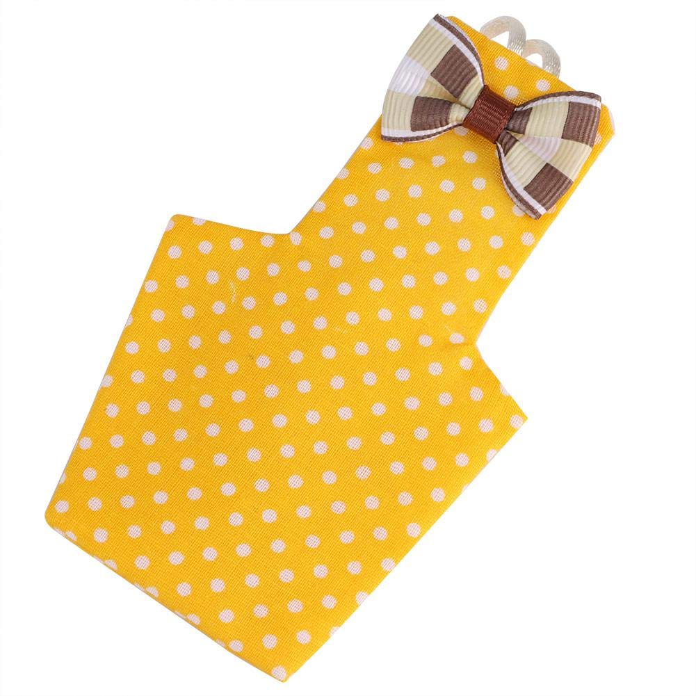 GLOGLOW Birds Diaper, Reusable Birds Flight Suits Nappy Diaper Clothes Washable Flight Nappy Parrot Diaper Nappies Parrots Pigeons Diaper (Yellow M)