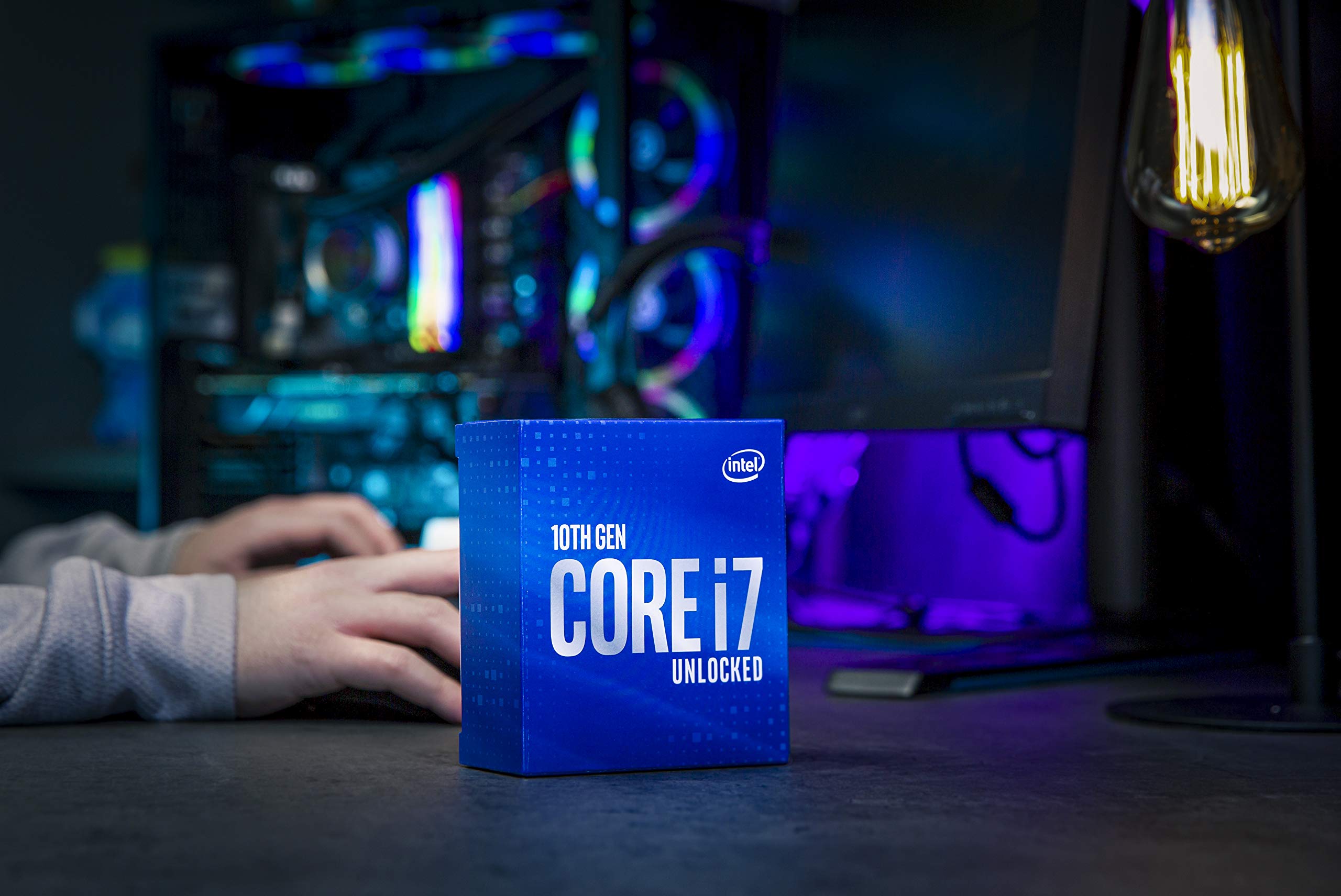 Intel Core i7-10700K Desktop Processor 8 Cores up to 5.1 GHz Unlocked LGA1200 (Intel 400 Series Chipset) 125W (BX8070110700K) (Renewed)