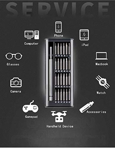 24 in 1 Precision Screwdriver Set, Multifunction Magnetic Driver Bit Set, Pocket Screwdriver Tool Set, Mini Screwdriver Kit, Repair Tool Kit for Electronics, Tablet, Cellphone
