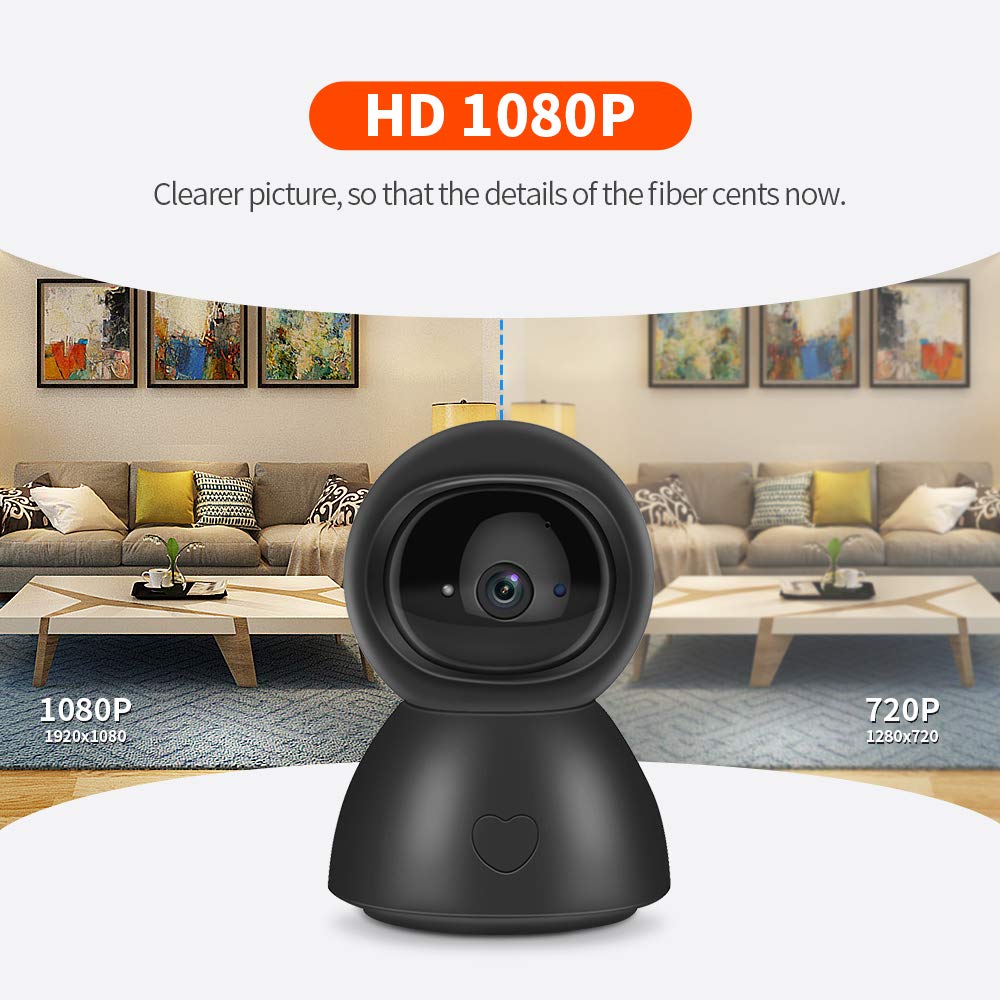 EVERSECU Pet Camera,2K Security Camera Indoor, 2.4G&5G WiFi, Dog Camera with Phone App,Home Camera for Baby/Elder with One-Touch Call, Night Vision, 2-Way Audio, AI Motion Detection