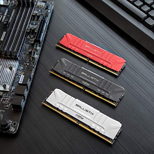 Crucial Ballistix 3200 MHz DDR4 DRAM Desktop Gaming Memory Kit 32GB (16GBx2) CL16 BL2K16G32C16U4B (Black)