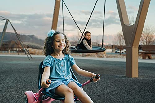 Hoverboard seat Attachment Go-Kart fits 6.5โ/ 8โ/ 10โ hoverboards, Hover cart for Kids & Adults, Accessory for self Balancing Scooter (Blue)