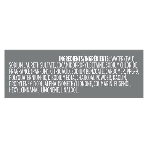 Dove Men+Care Men Shampoo For Healthy-Looking Hair Charcoal + Clay Naturally Derived Plant Based Cleansers 25.4 oz