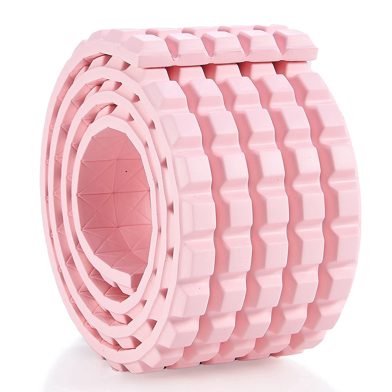 MeiGaoXin Baby Proofing Edge Corner Protector, Thick Table Bumper Guard, Soft Rubber Foam Guard, 3M PreTaped Corners, 40 inch X2 PCS, Baby Proof Corner Guard HeavyDuty. Pink