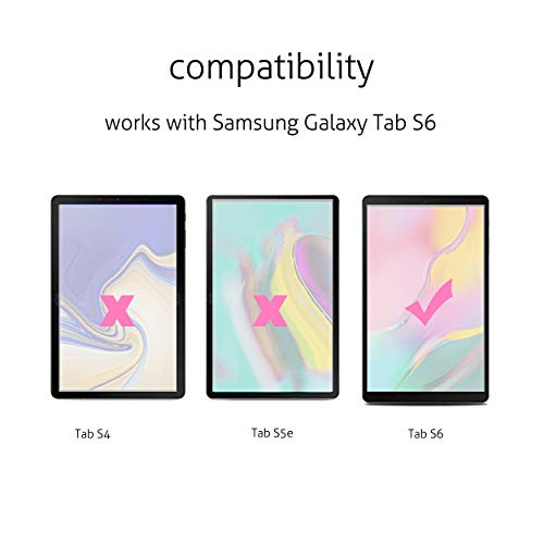 Ailun Screen Protector for Galaxy Tab S6, Tempered Glass 9H Hardness, 2.5D Edge, Ultra Clear, Anti-Scratch, Case Friendly