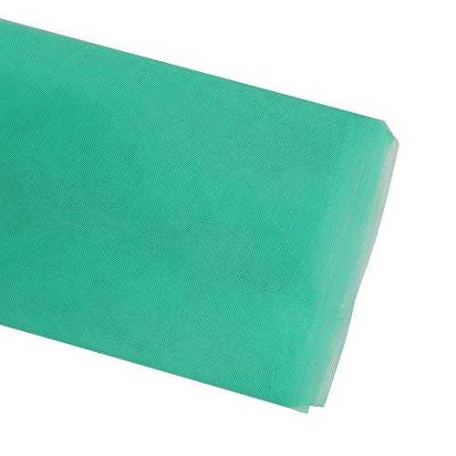 54Inch by 10Yards(30ft) Tulle Bolt Tulle Fabric for Wedding Decoration,Gift Wrapping(Tiffany Green)