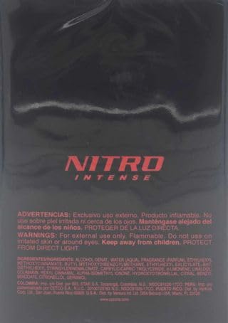 Cyzone L'Bel Nitro Intense for Men 3.4 fl. oz. (100ml)