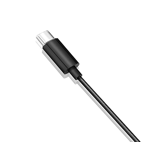 Betron BS10C Type C Earphones Wired in Ear Headphones with Microphone and Volume Controller for USBC Type Devices
