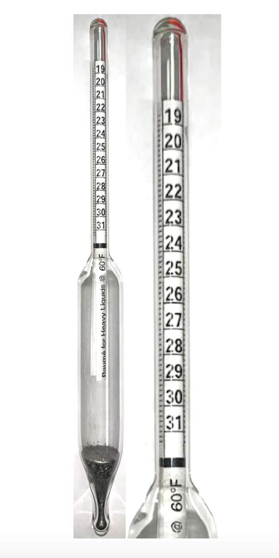 BAUME Heavy Hydrometer (0/25)