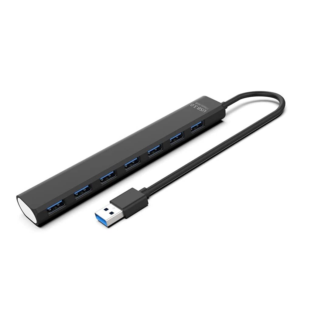 SHYPT USB 3.0 7-Port USB Hub High Speed 5Gbps 3.0 Hub Splitter USB-Hub for Laptop and Desktop