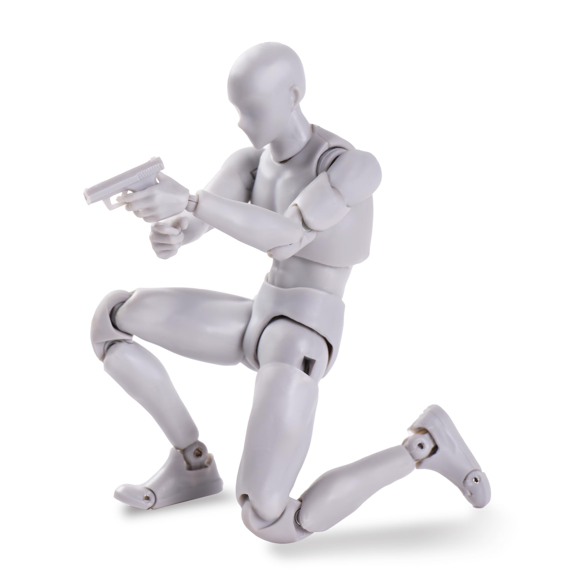 Action Figures Body Kun DX & Body-Chan DX PVC Figure Model Drawing for SHF S H Figuarts (Female+Male) with Box