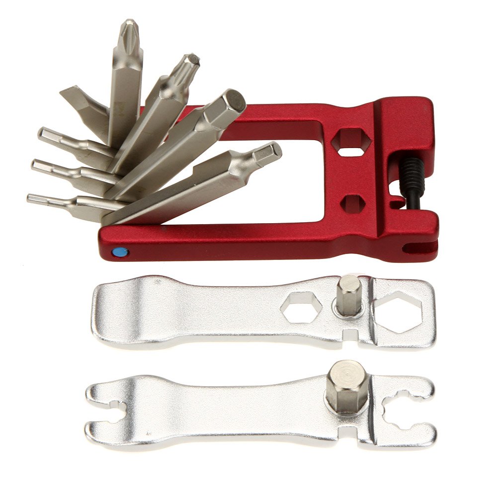 19 in 1 Portable Mountain MTB Bicycle Tools Set Multi Bike Repair Tool Kit Hex Key Screwdriver Wrench
