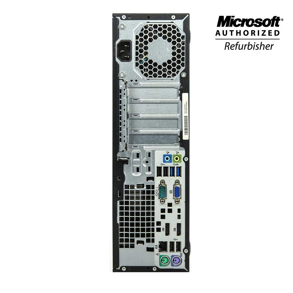 HP ProDesk 600 G1 SFF Desktop PC - Intel Quad Core i5 4570 3.2Ghz 8GB DDR3 RAM, 500GB, DVD, Display Port, USB 3.0, VGA, Keyboard, Mouse, WiFi Adapter, Windows 10 Home (Renewed)