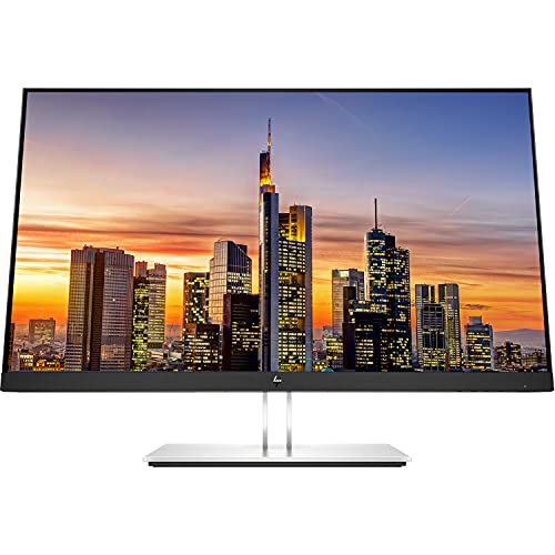 HP EliteDisplay E27 G4 27 Inch 1920 x 1080 Full HD IPS LED-Backlit LCD Monitor Bundle with HDMI, VGA, DisplayPort, Gel Mouse Pad, and MK270 Wireless Keyboard and Mouse Combo