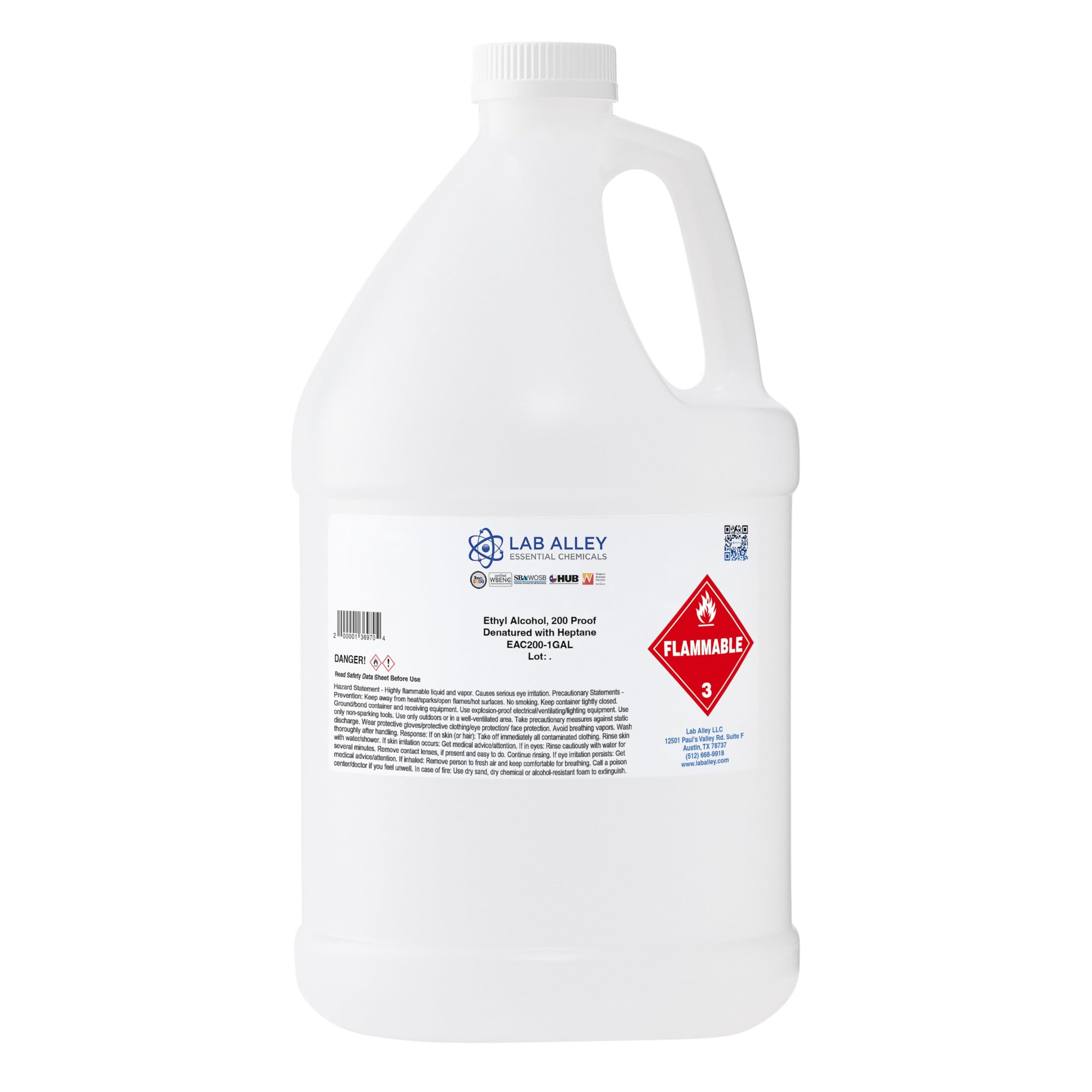 Lab Alley Ultra High Purity 710 Extraction Solvent - CDA 12-A - 1 Gallon