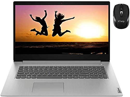 Lenovo IdeaPad 3 17 Laptop 17.3" HD+ Display AMD Quad-Core Ryzen 7 3700U (Beats i7-7500U) 12GB DDR4 128GB PCIe SSD 1TB HDD AMD Radeon Vega 10 HDMI Fingerprint Dolby Win 10 + Wireless Mouse