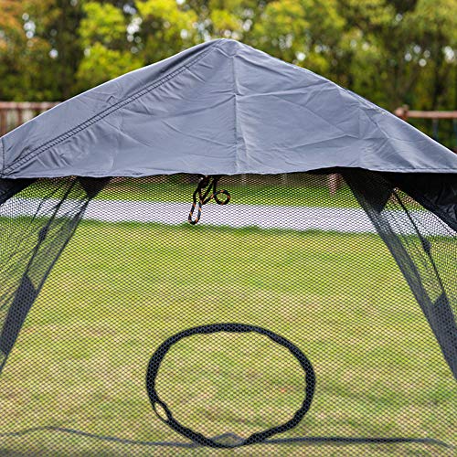 Hi Suyi Portable Large Pop Up Pet Cat Tents Enclosures for Outside Patio
