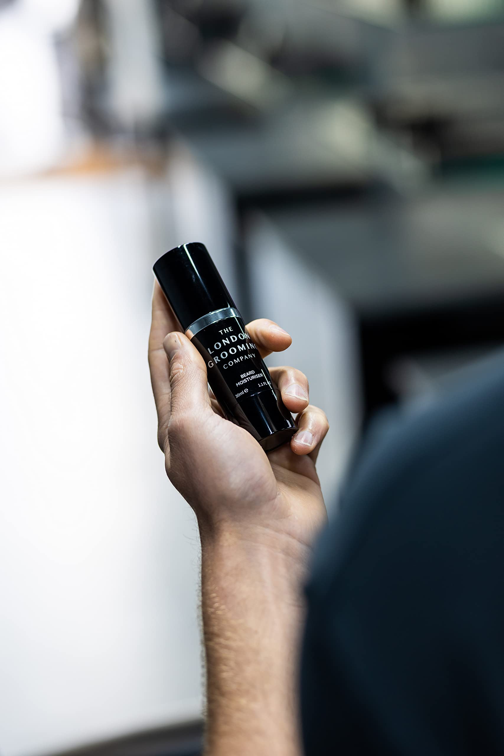 The London Grooming Company Beard Moisturizer | Beard Growth and Maintenance Treatment | Prevents Dry Skin | 1.1 Fl Oz (30ml)