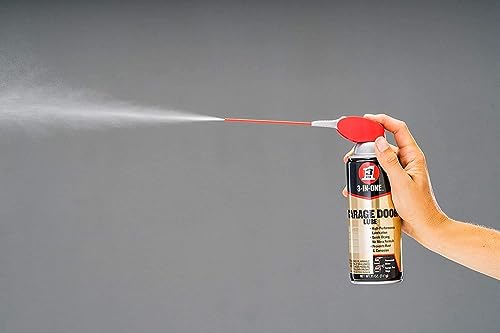 3-IN-ONE Professional Garage Door Lubricant with SMART STRAW SPRAYS 2 WAYS, 11 OZ