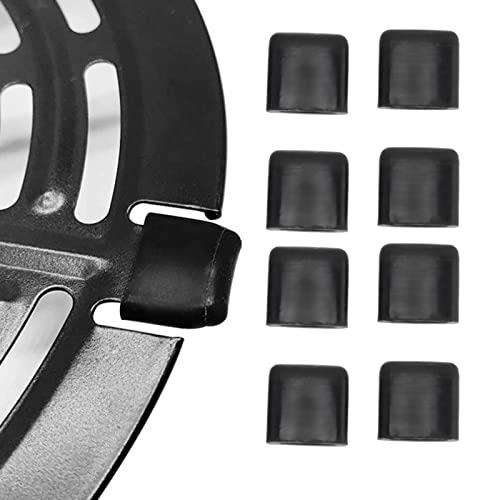 8Pcs Kitchen Fryer Rubber Bumper Fryer Grill Silicone Feet Silicone Bumpers Portable Anti Scratch Replacement Tips Silicone Tabs for Kitchen Fryer