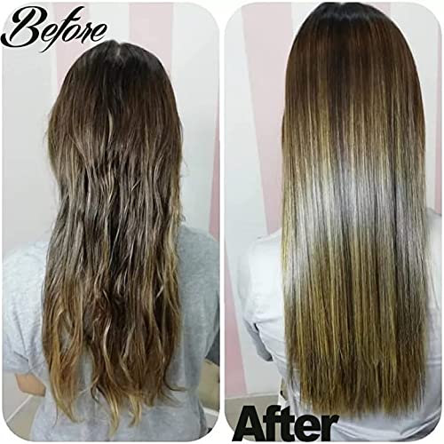 EPA COLOMBIA Keratin Minicombo Set - Shampoo, Conditioner, Brush, 200ML Treatment, Thermal Protector Spray for All Hair Types