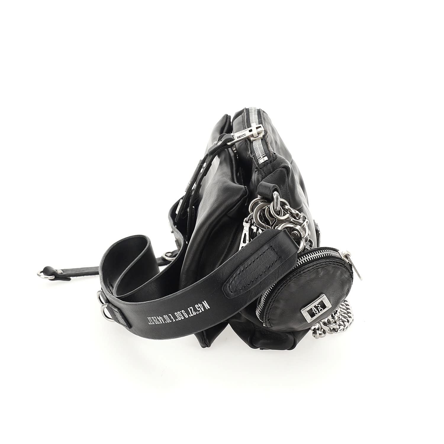 A.S.98 Brent Handbag Women's Bags Black