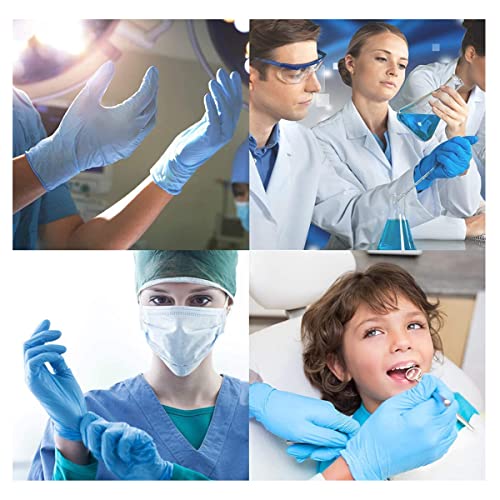Basic Medical Synmax Vinyl Exam Gloves - Latex-Free & Powder-Free - Medium, BMPF-3002(Case of 1,000)
