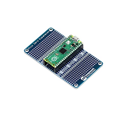 sb components Raspberry Pi Pico Board with Raspberry Pi Pico Zero Expansion, Pico Expansion Module Board for RPi Pico, Raspberry Pi Pico Kit