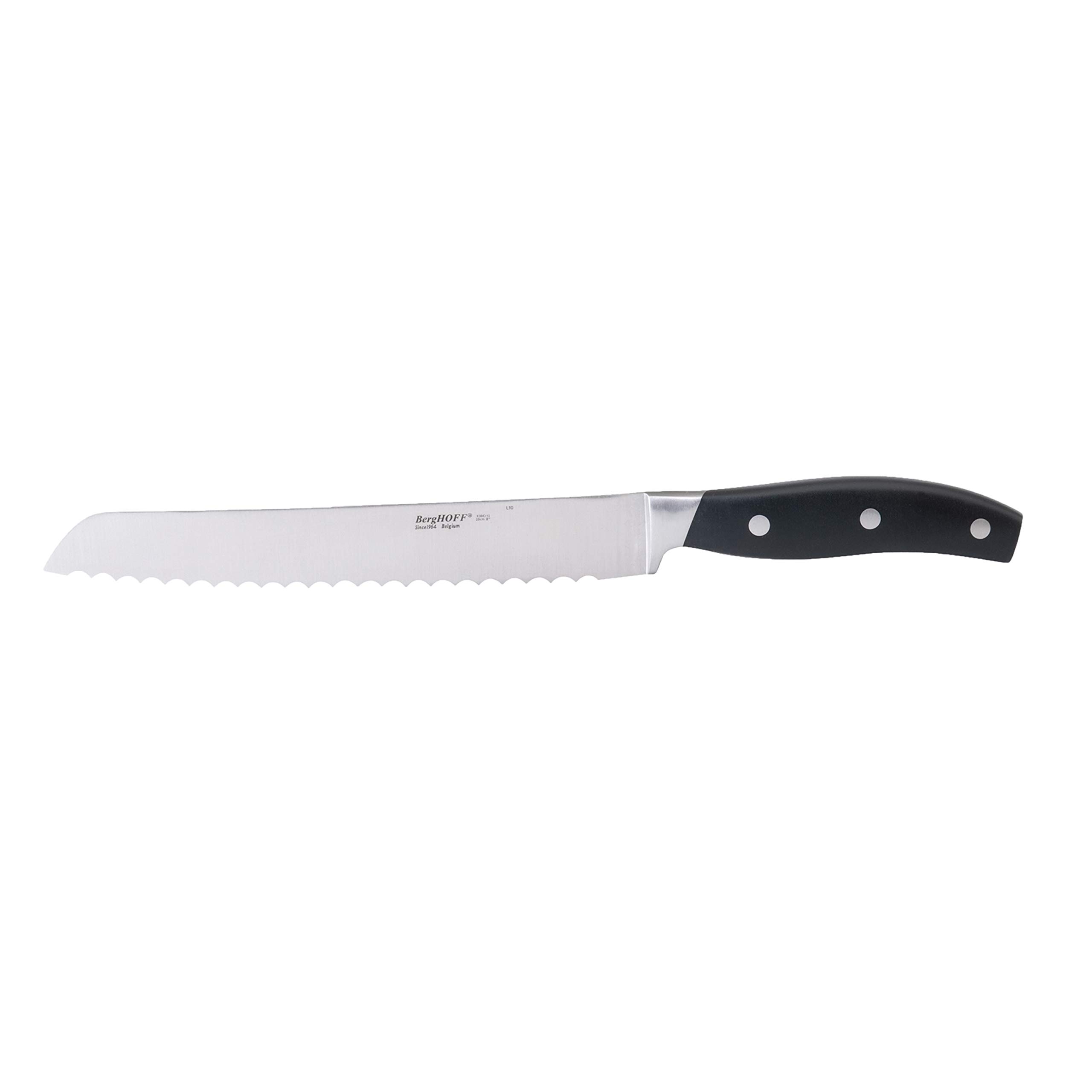 Berghoff All-In-One 7Pc Forged Knife Set, Corrosion Resistant Ergonomically Designed ABS Handle With Triple Rivet