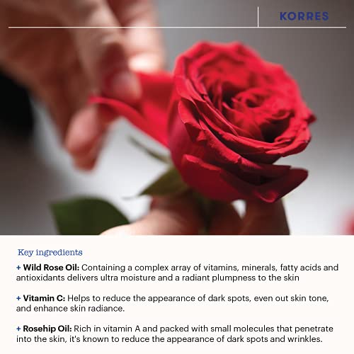 KORRES Wild Rose Night-Brightening Sleeping Facial 40 Ml,1.35 fl.oz. (New Packaging)