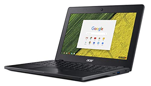 Acer Chromebook 11 C771-C4TM, Intel Celeron 3855U, 11.6" HD IPS Display, 4GB LPDDR3, 32GB eMMC, 802.11ac WiFi, Spill Resistant Keyboard, Military Grade Durability, Google Chrome,Black