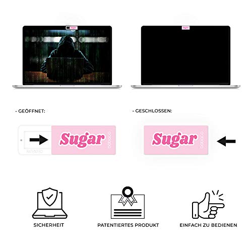 ERT GROUP Original and Officially Licensed by Babaco Webcam Cover, Pattern 90's Girl 018, Privise Sliding Camera Cover for Laptop, Computer and Tablet, Security Products