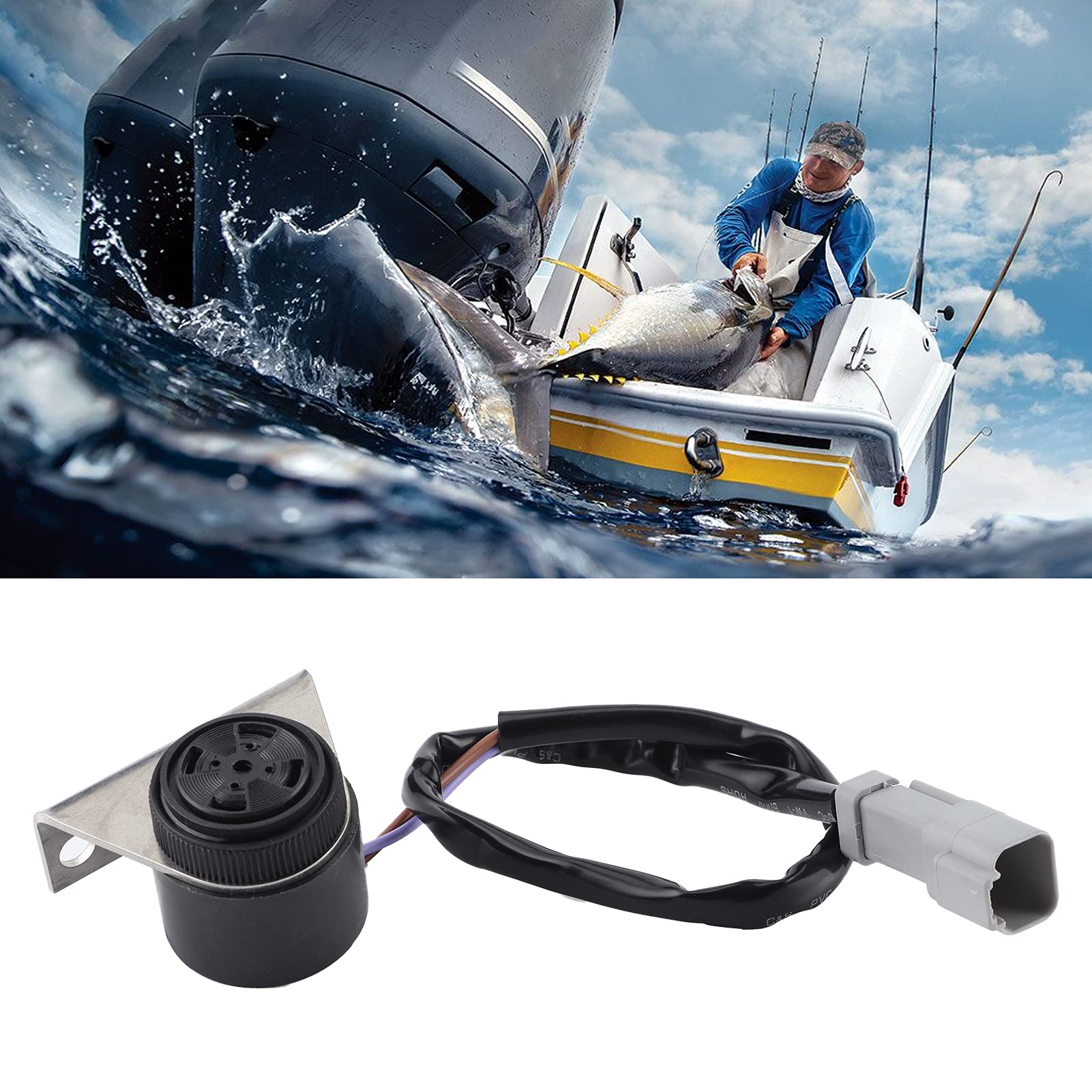 KIMISS Warning Horn 353629 Alarm Buzzer Beeper Marine Boat Accessories