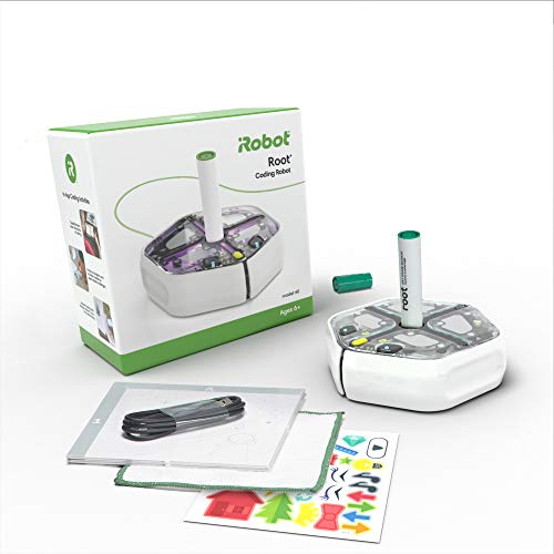 iRobot Root rt0 Coding Robot: Programmable STEM Toy for Kids 6+, Ideal for Creative Play Through Art, Music, & Code , White
