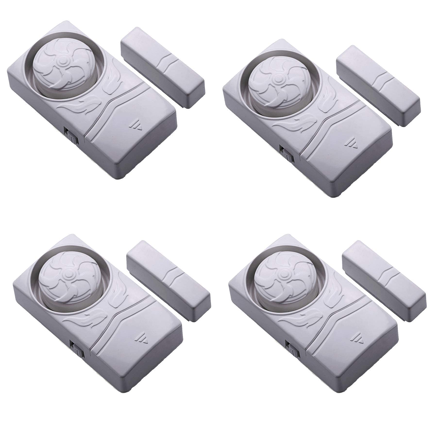 HENDUN Bundles of Wireless Door Alarm 2 Sets with Remote and 4 Sets Without Remote