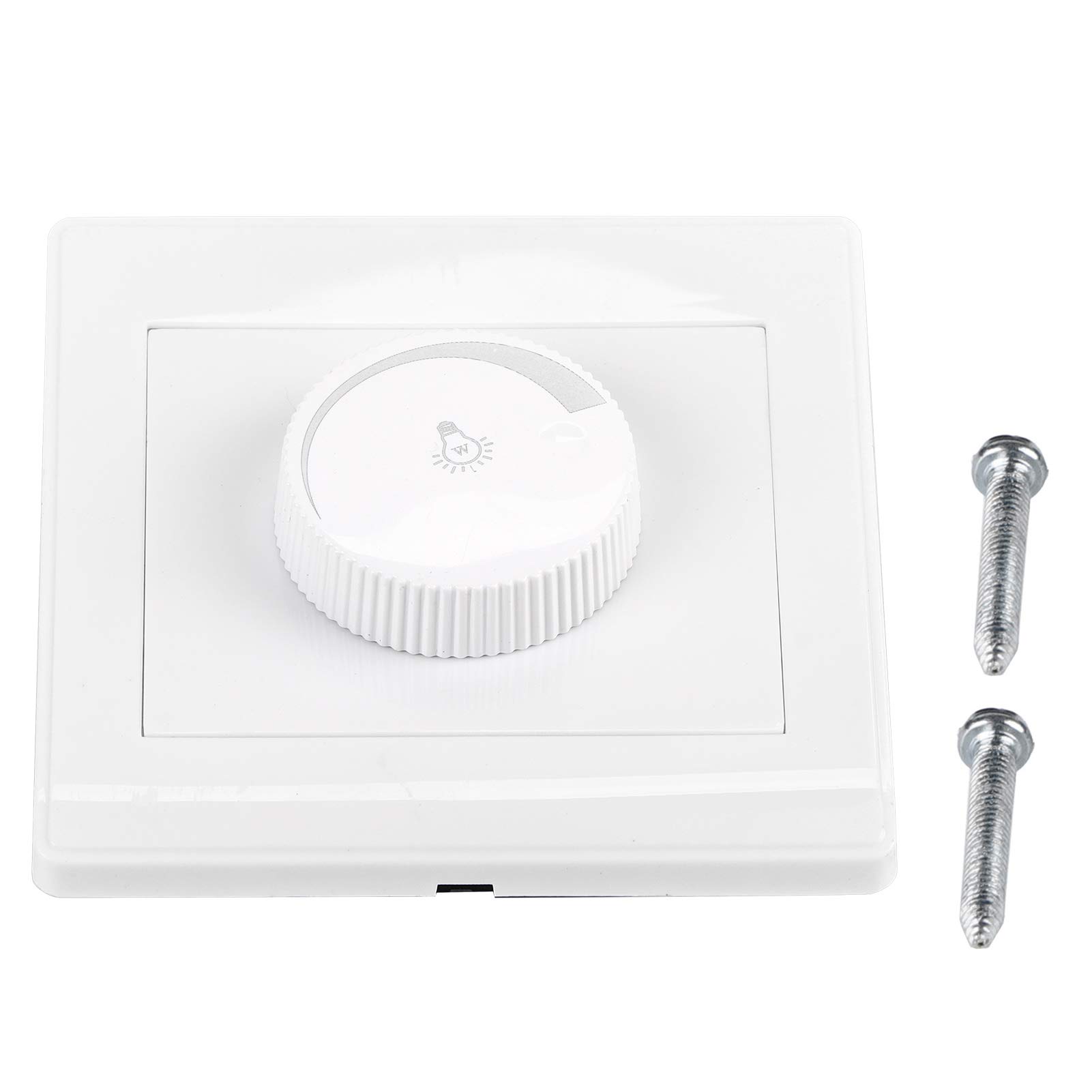 1Pcs Home Wall Led Dimmer Switch Dimmer Switch Merross Mounted Rotary Knob Lamp Brightness Controller Panel Dimmer Switch New