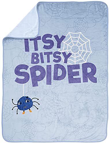 Jay Franco Moonbug Little Baby Bum Itsy Bitsy Throw Blanket - Measures 46 x 60 inches, Kids Bedding- Fade Resistant Super Soft Fleece