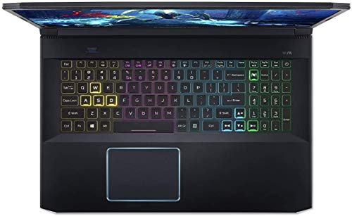 Acer Predator Helios 300 Gaming Laptop PC, 17.3" Full HD IPS Display, Intel i7-9750H, GTX 1660 Ti 6GB, 8GB DDR4, 512GB PCIe NVMe SSD, RGB Backlit Keyboard, PH317-53-77HB (Renewed)