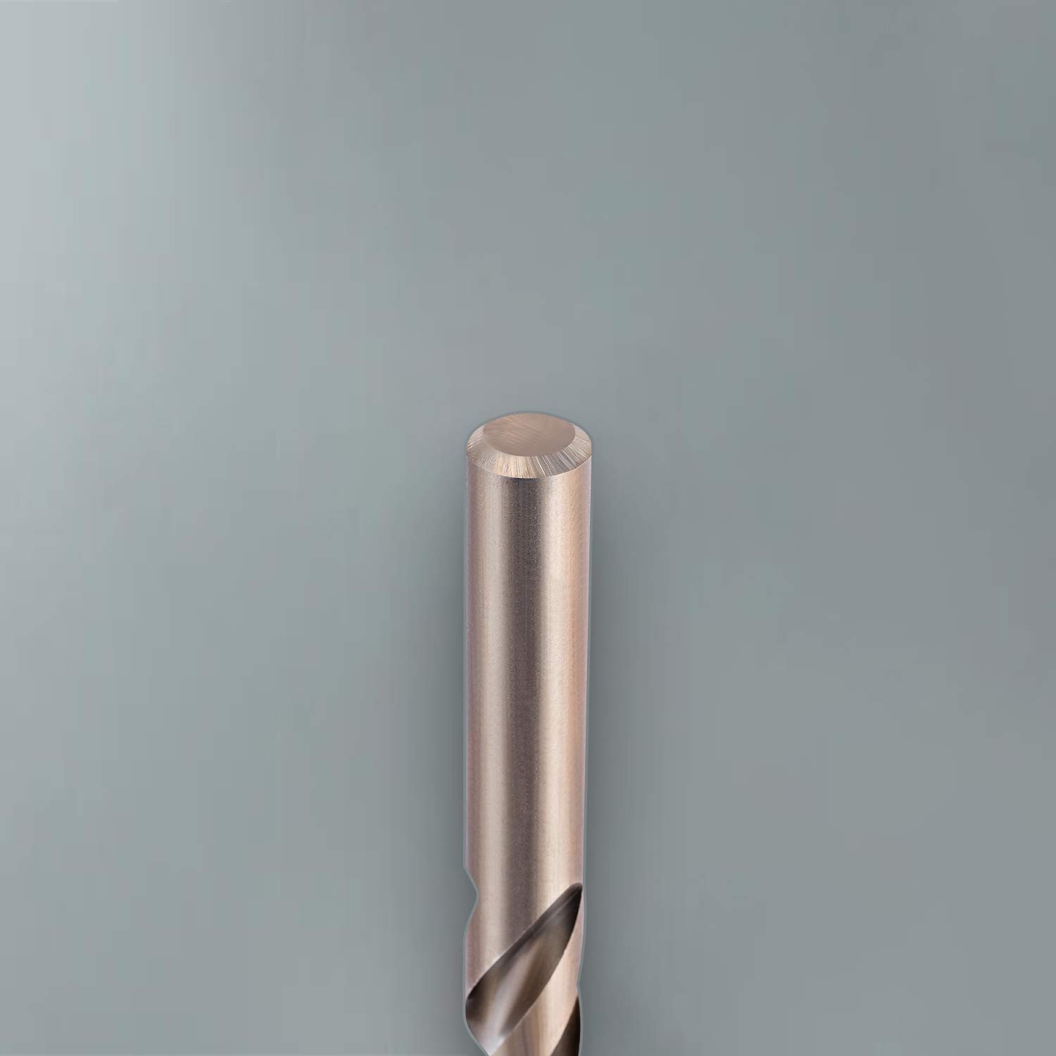 Lichamp 1/4" HSS Cobalt Drill Bits 10PCS with Three Flute for Hard Metal, Hardened Stainless Steel and Cast Iron