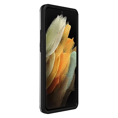 LifeProof for Samsung Galaxy S21 Ultra 5G, Clear and Thin Drop Proof Protective Case, See Series, Clear/Black