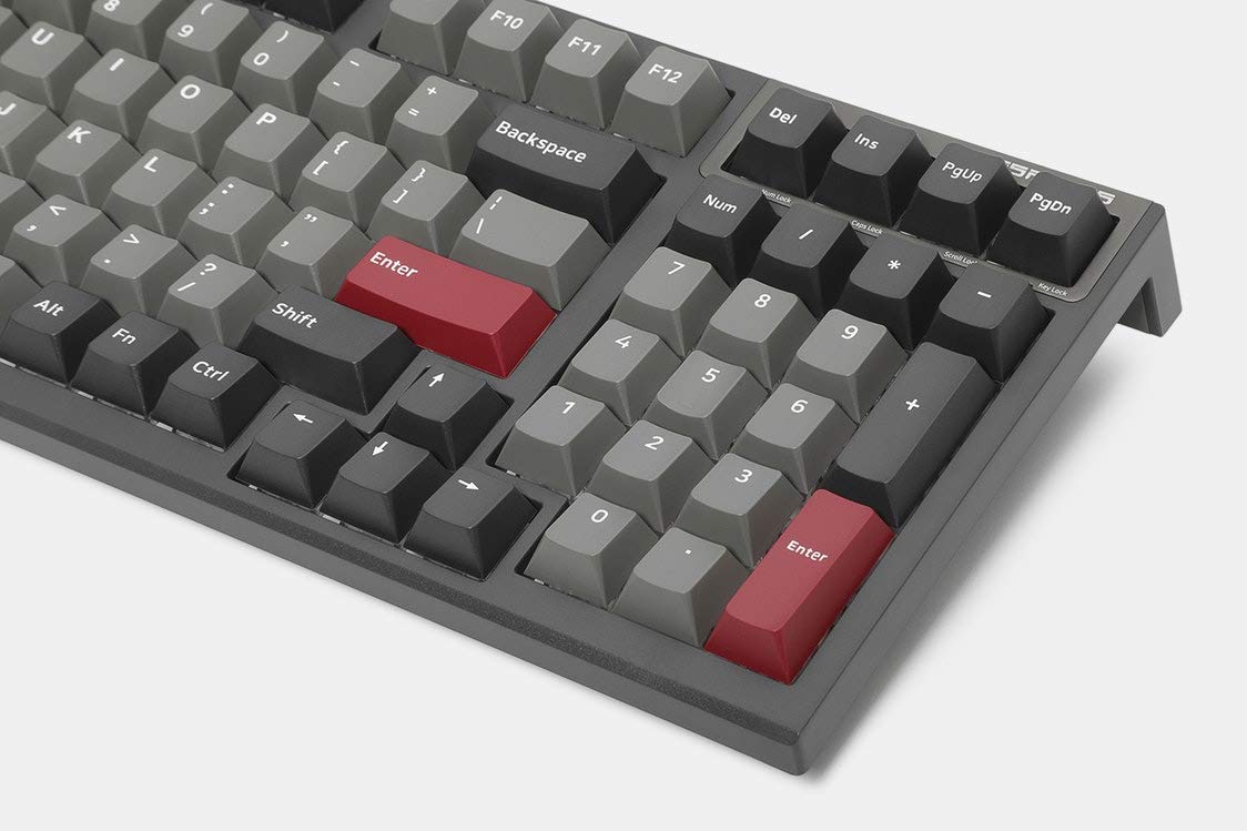 KPREPUBLIC Flesports FL980 Mechanical Gaming Keyboard Full RGB Backlit LED Computer Keyboard PBT Doubleshot keycap Hot Swappable Box Switch (Box Red Switch Edition x1, FL980 Keyboard x1)
